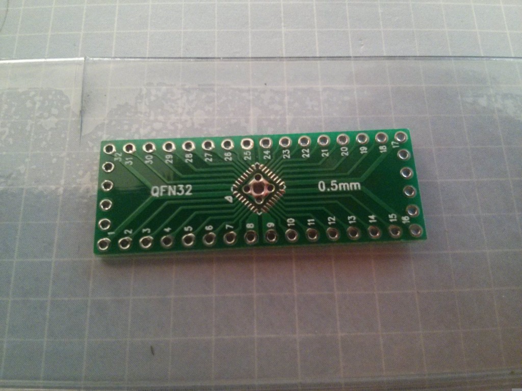 QFN40 Package löten | root1.de